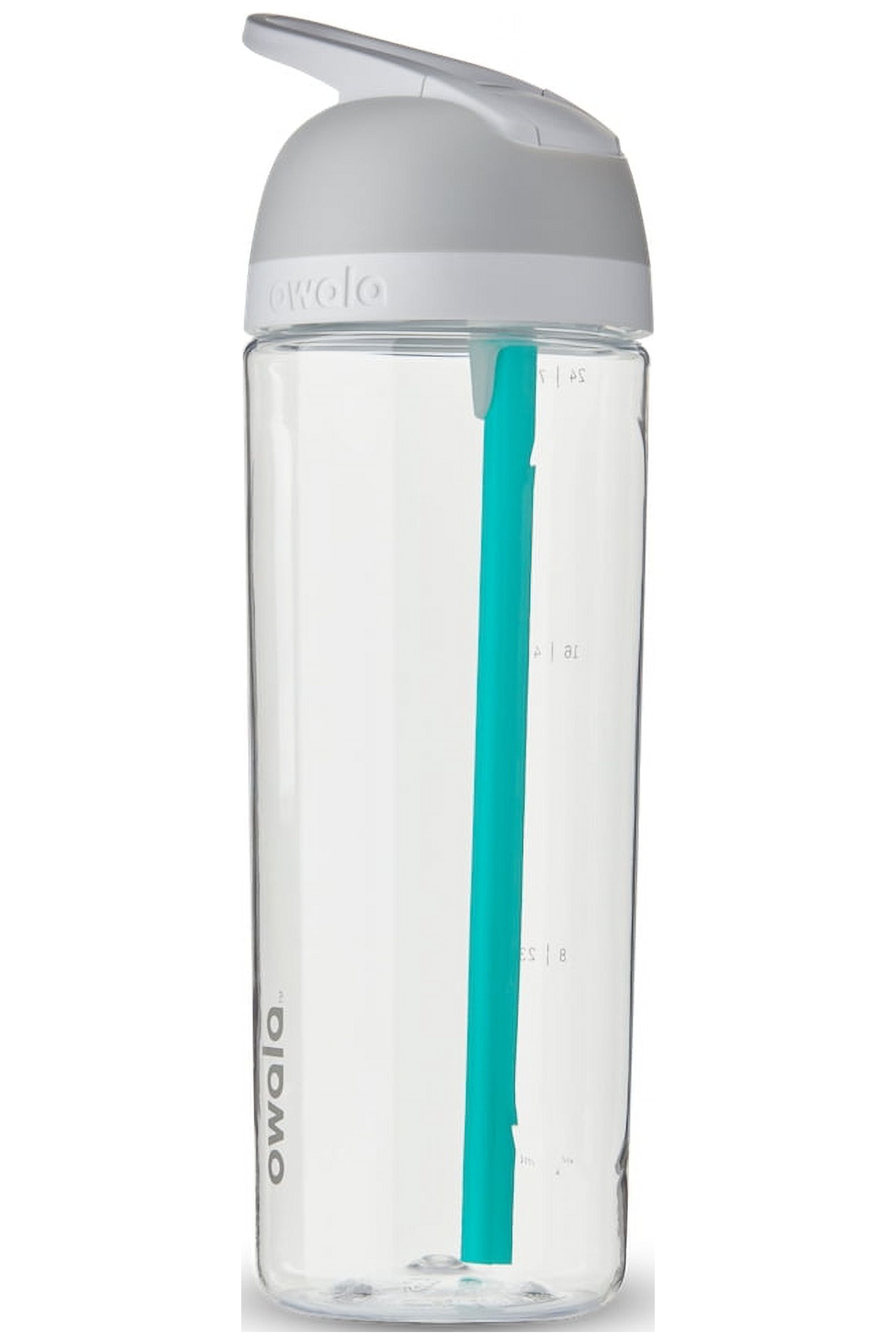 Owala Flip Water Bottle Tritan, 25 Oz., Shy Marshmallow White or Gray ...