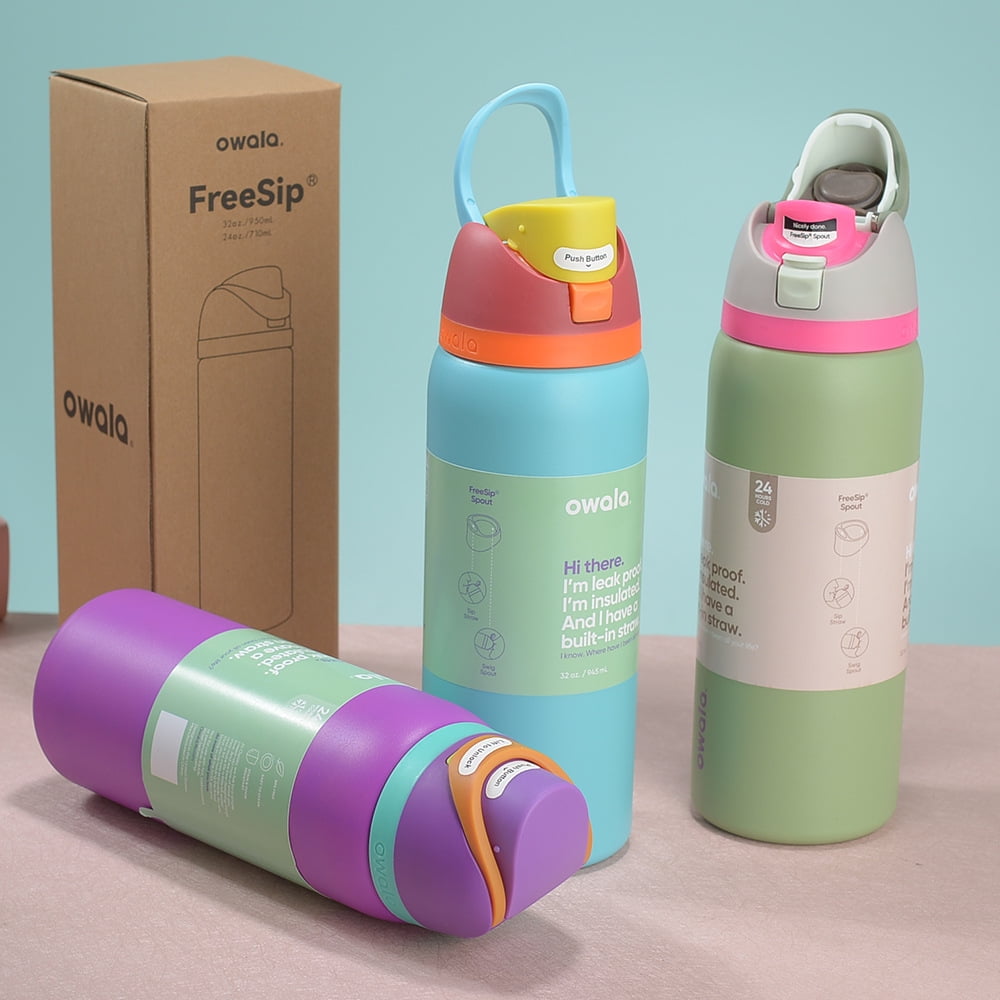 Owala FreeSip - 24oz Bright Purple: Vibrant Hydration, Your Way ...