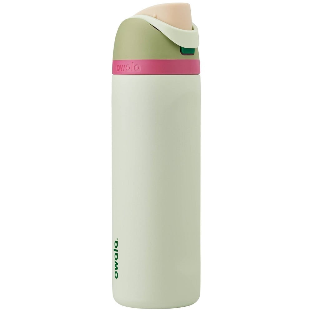 Owala FreeSip 24oz Stainless Steel Water Bottle - Light Green - Walmart.com