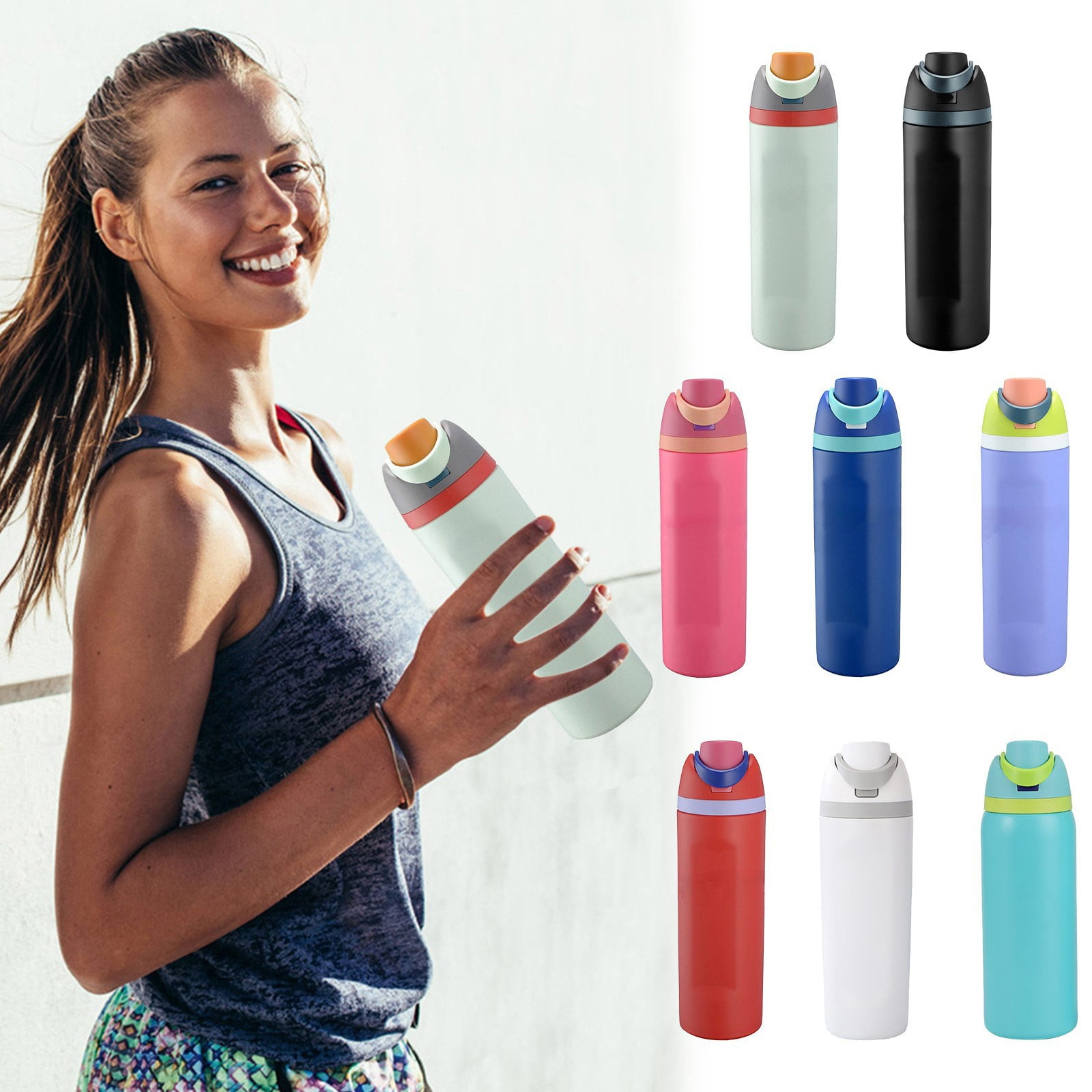 Customer reviews for Owala. FreeSip 32 Oz Blue Water Bottle, Insulated ...