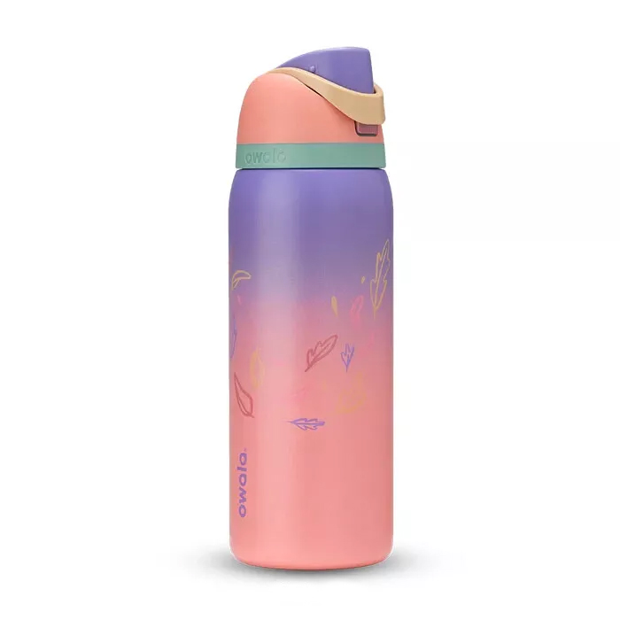 Owala FreeSip Insulated Stainless Steel Water Bottle with Straw, BPA ...