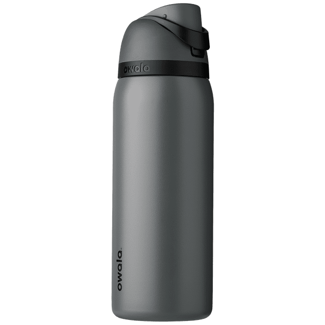 FreeSip Owala 32 Oz Stainless Steel Water Bottle, Two-Way Straw, Leak ...