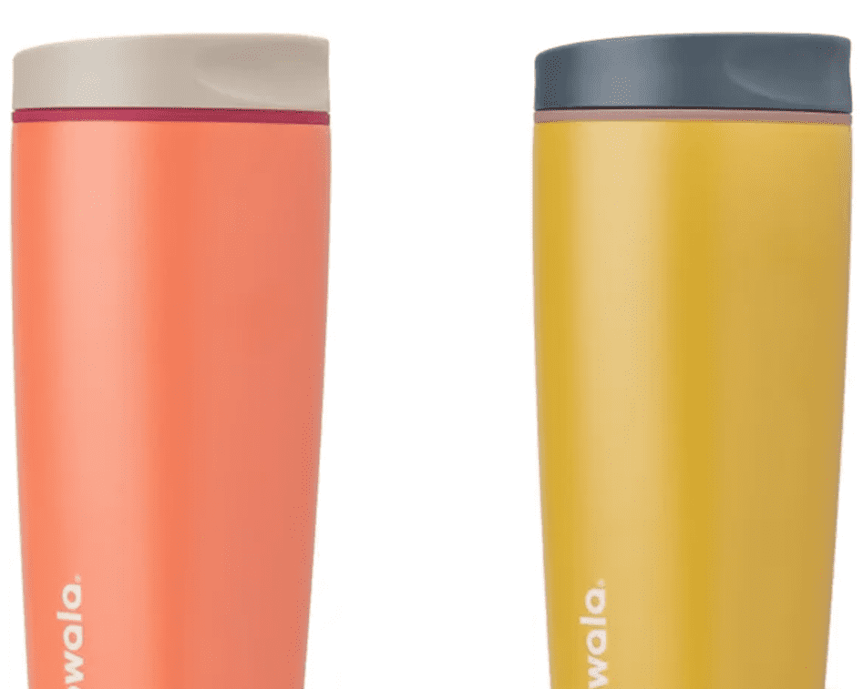 Owala SmoothSip 590 mL (20 oz.) Travel Mug, 2-Pack Cooper & Daffodil ...