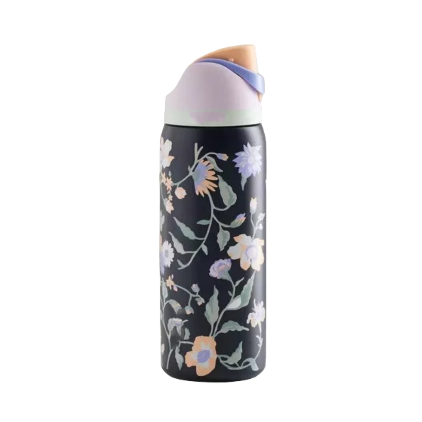 Owala Stainless Steel Water Bottle 32 oz - Black Flower - Walmart.com