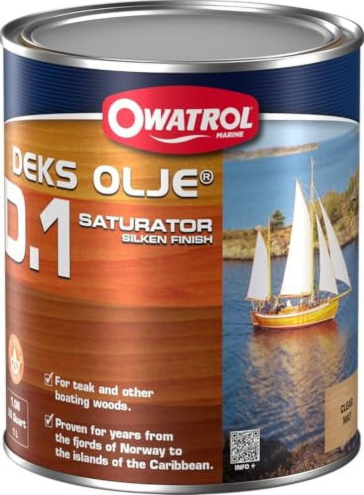 Owatrol D1 Penetrating Wood Oil for Exterior - Teak Oil for Outdoor ...