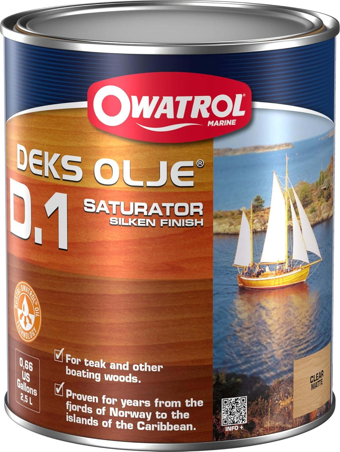 Owatrol D1 Penetrating Wood Oil for Exterior - Teak oil for outdoor furniture - Deep Protection ...