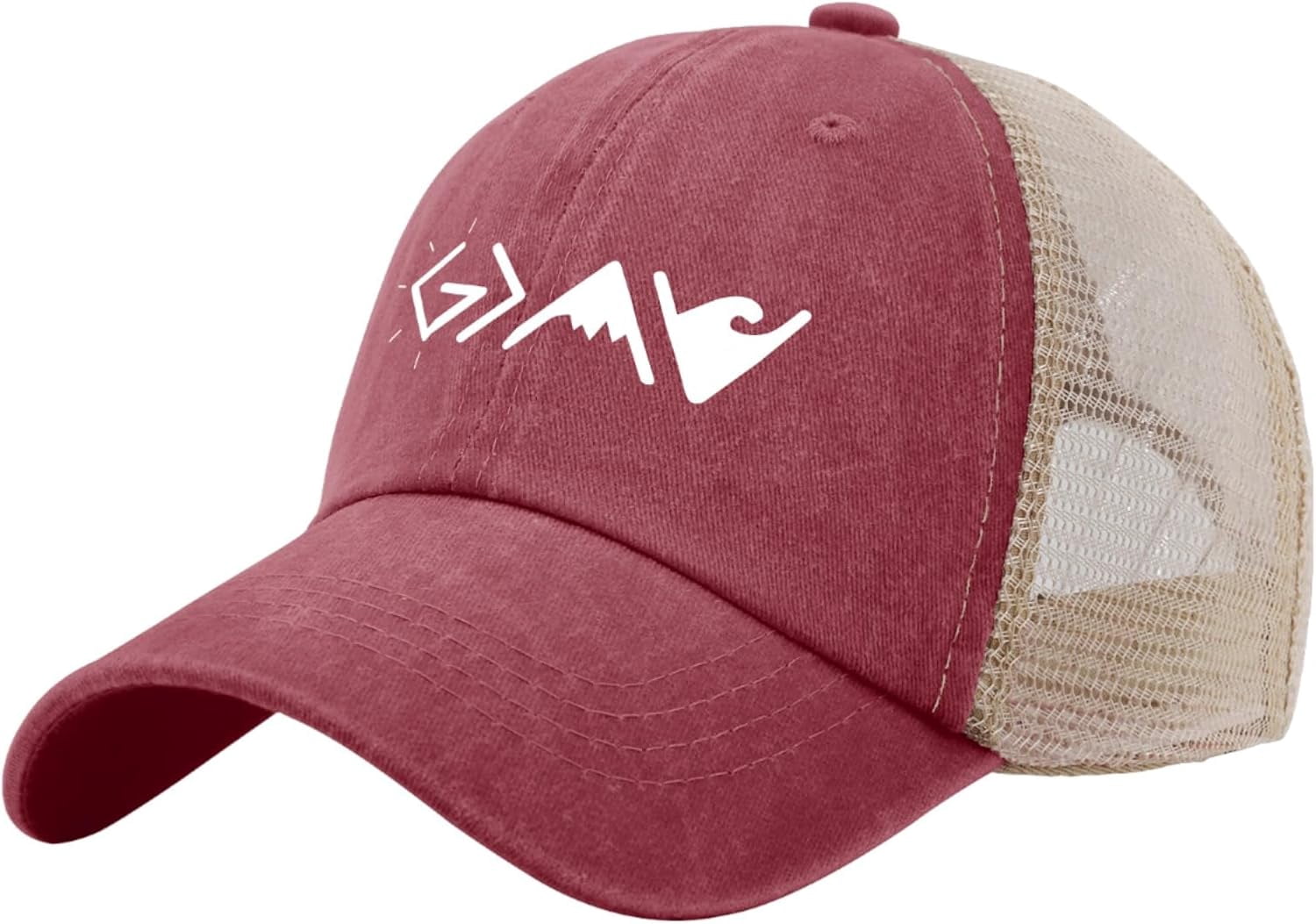 Owbnaa Dad Hat God is Greater Than The Highs and Lows Trucker Hat Women ...