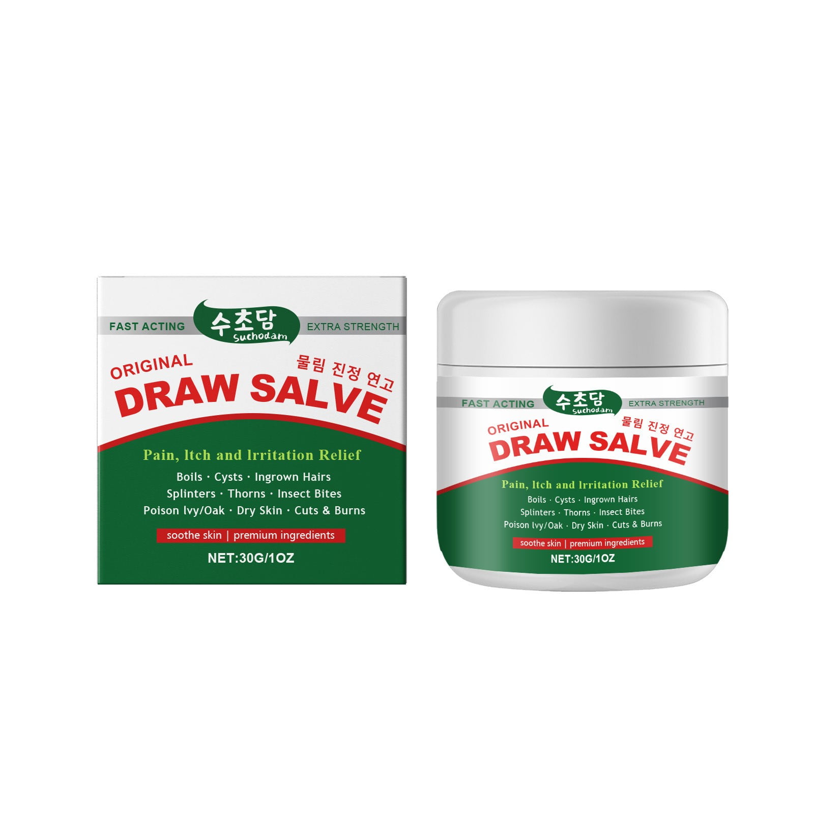 Owell Naturals Drawing Salve, Natural Potent Amish Formula For Skin ...