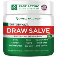 Hyland's PRID Drawing Salve, Splinter & Boil Remedy Ointment, Natural ...