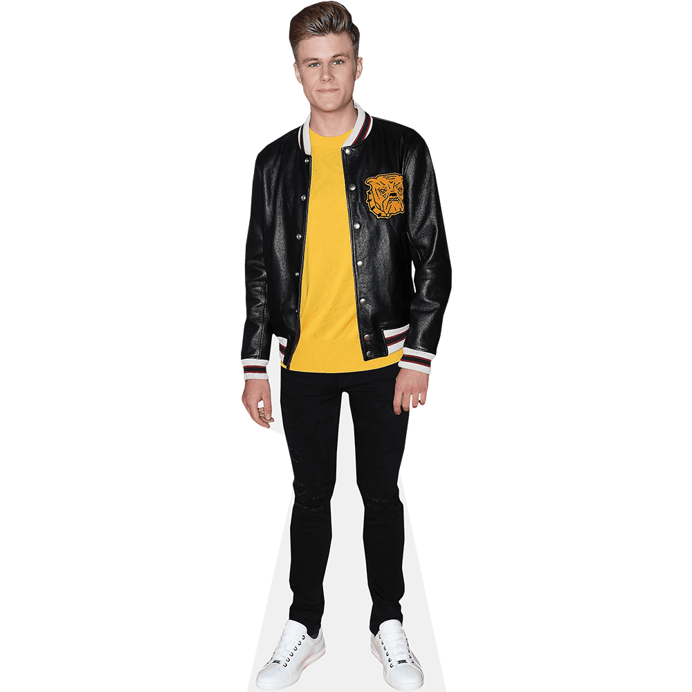 Owen Joyner (Leather Jacket) Mini Cardboard Cutout Standee - Walmart.com