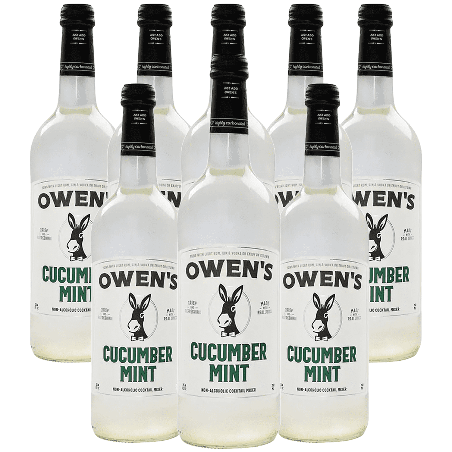 Owen’s Craft Mixers Cucumber Mint HandA with Premium Ingredients Vegan ...