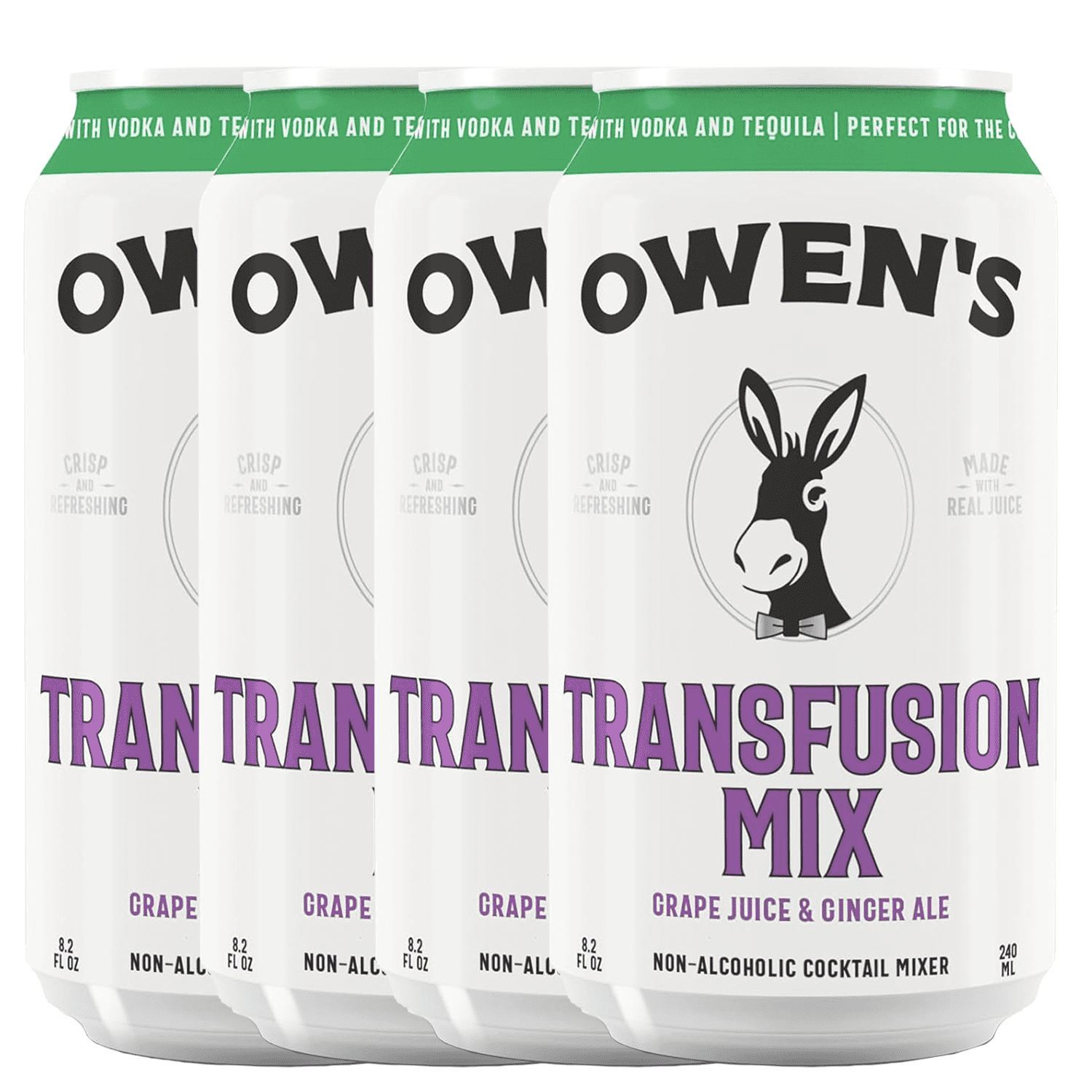 Owen’s Craft Mixers Transfusion Mix HandA with Premium Ingredients ...