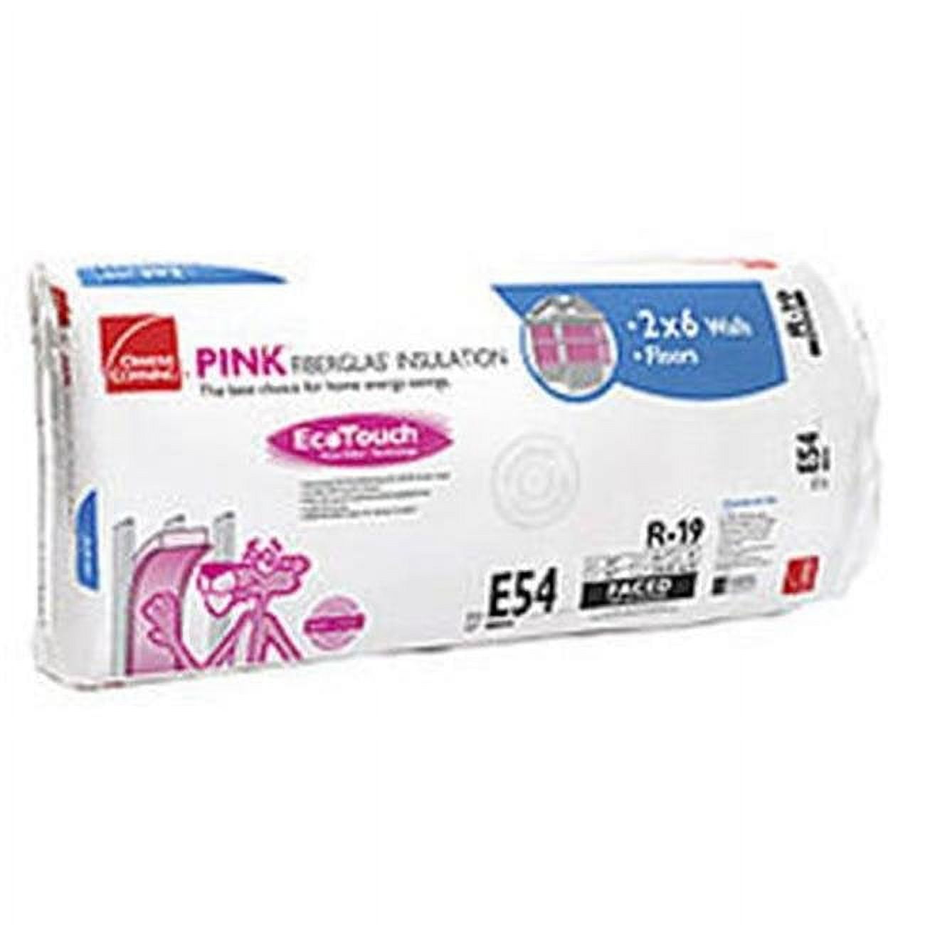 Owens Corning E54 R19 6.25 x 23 x 93 in. Kraft Faced Insulation - 118. ...