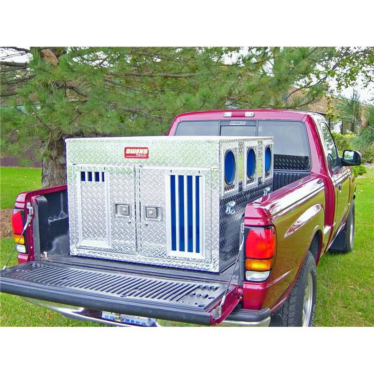 Owens Products 55061 27 x 38 x 45 in. Hunter Series Double Compartment Dog, Bear & Cat Box ...