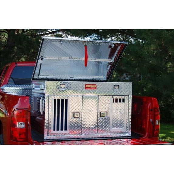 Owens Products Hunter Series Double Compartment Dog Box - Shallow ...