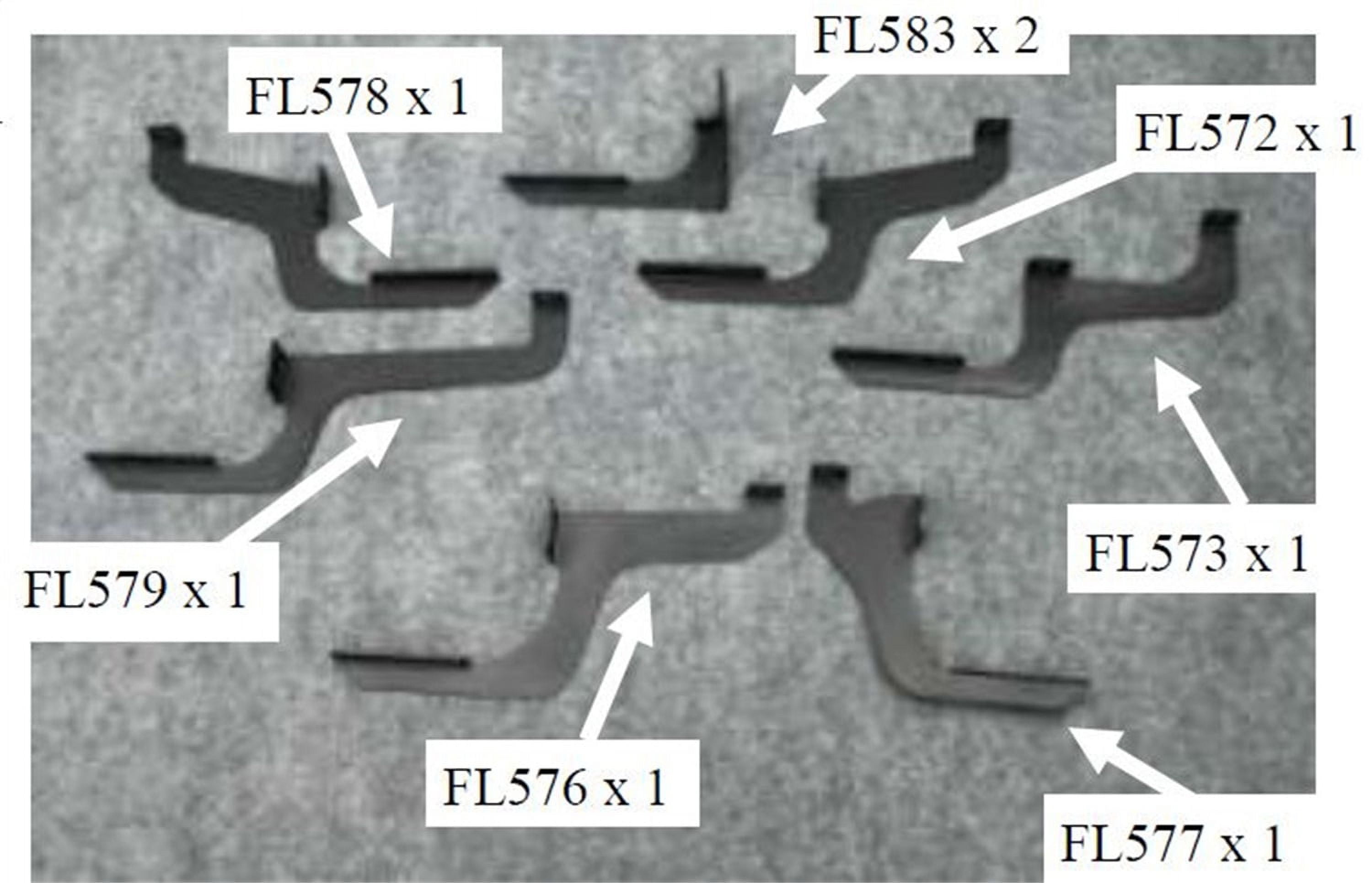 Owens Products Running Board Mounting Bracket Kit For 6838114W-01 15-18 ...