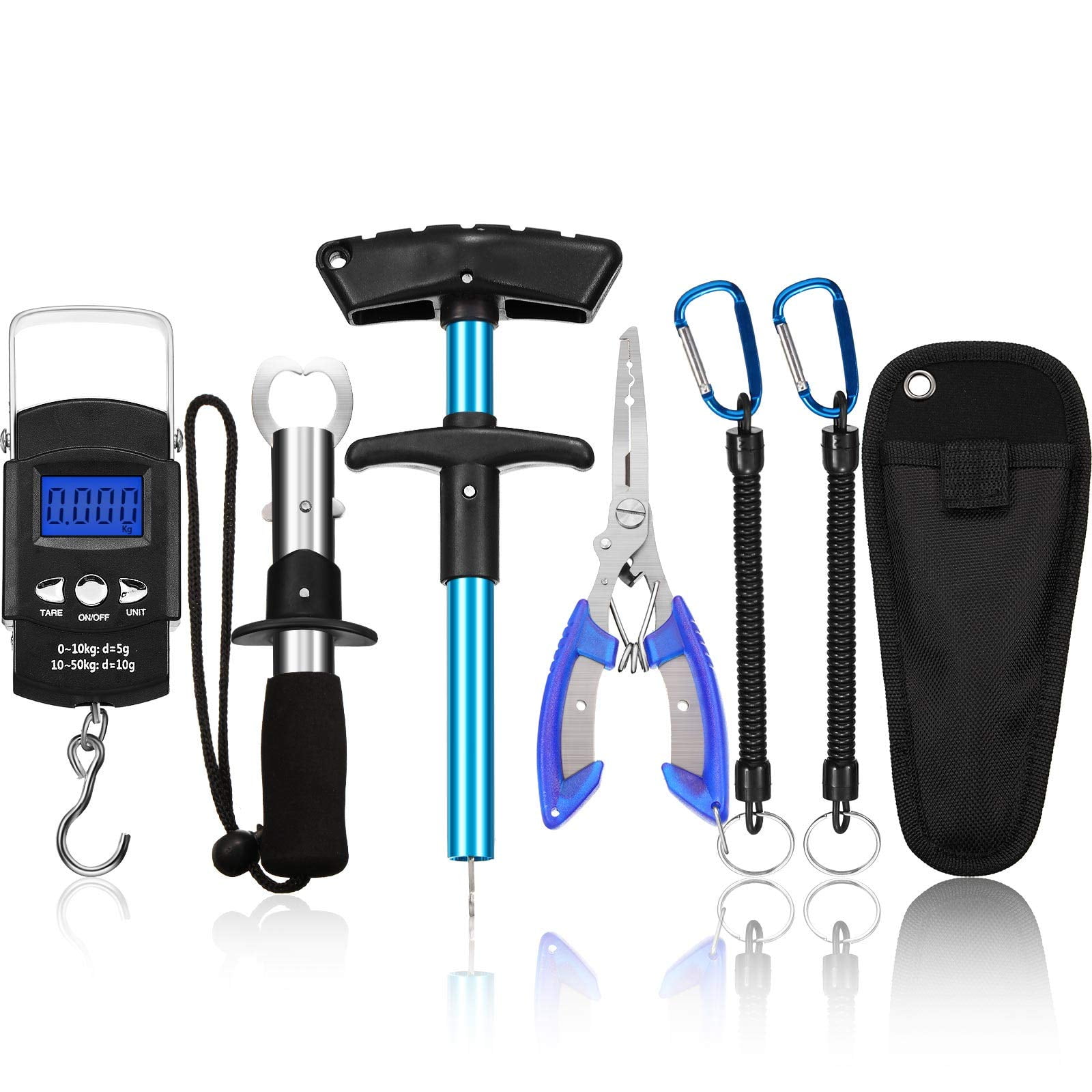 Owis Fishing Grip Equipment Kit: Gripper, Fish Hook Remover Pliers Set ...