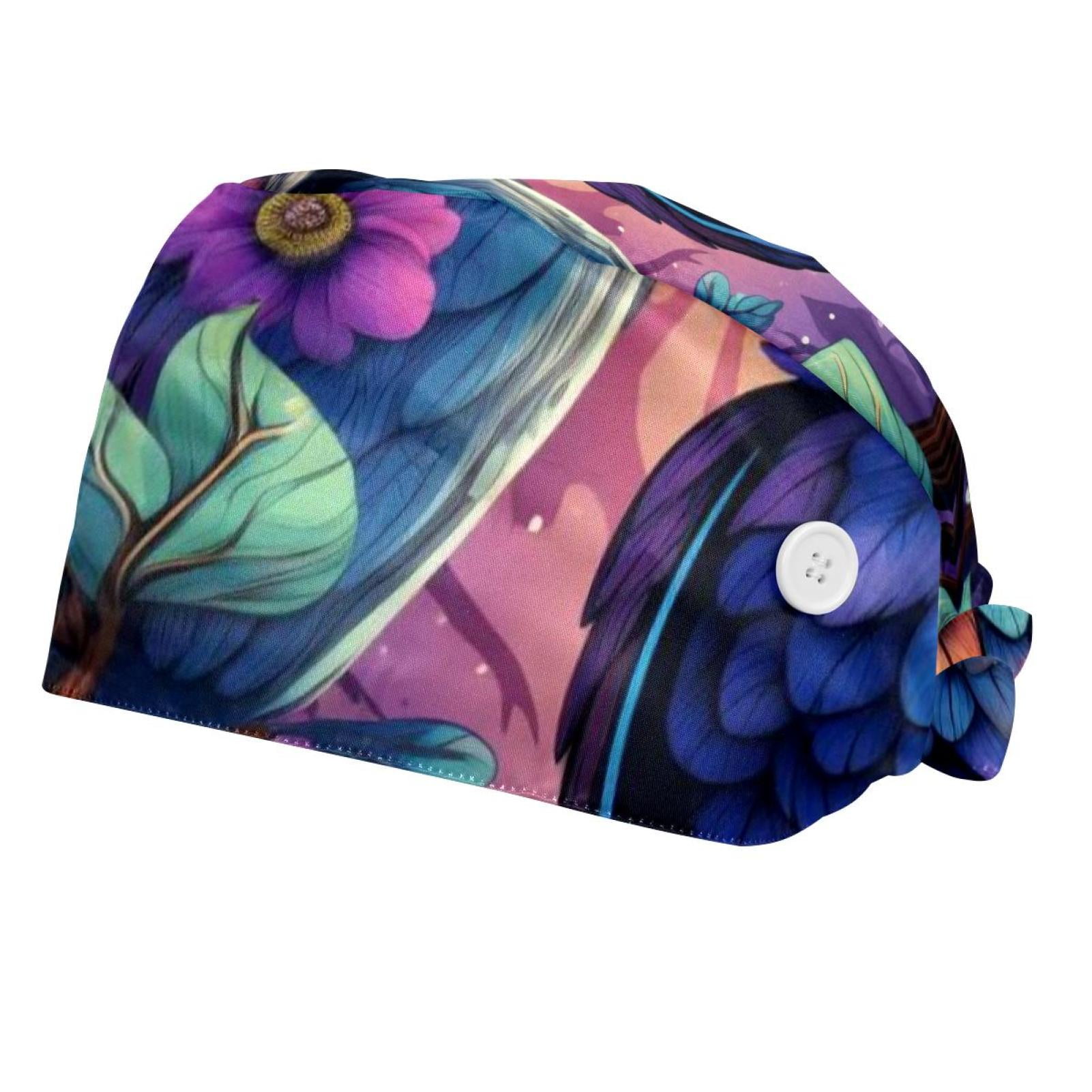 Owl Adjustable Working Caps, Working Caps for Women Men,2 Packs ...