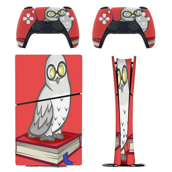 Owl, Book PS5/PS5 Slim Digital Disc Skin Sticker For Console And ...