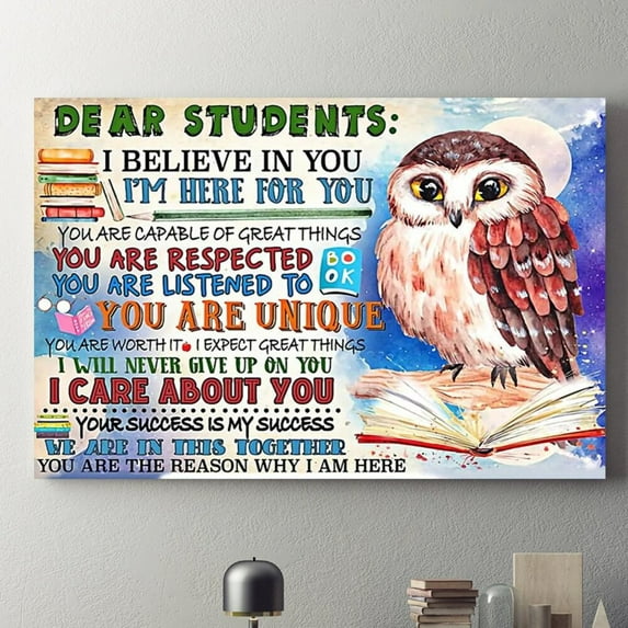 Owl Classroom Poster, Owl Class Poster, Owl Classroom Poster, Classroom ...