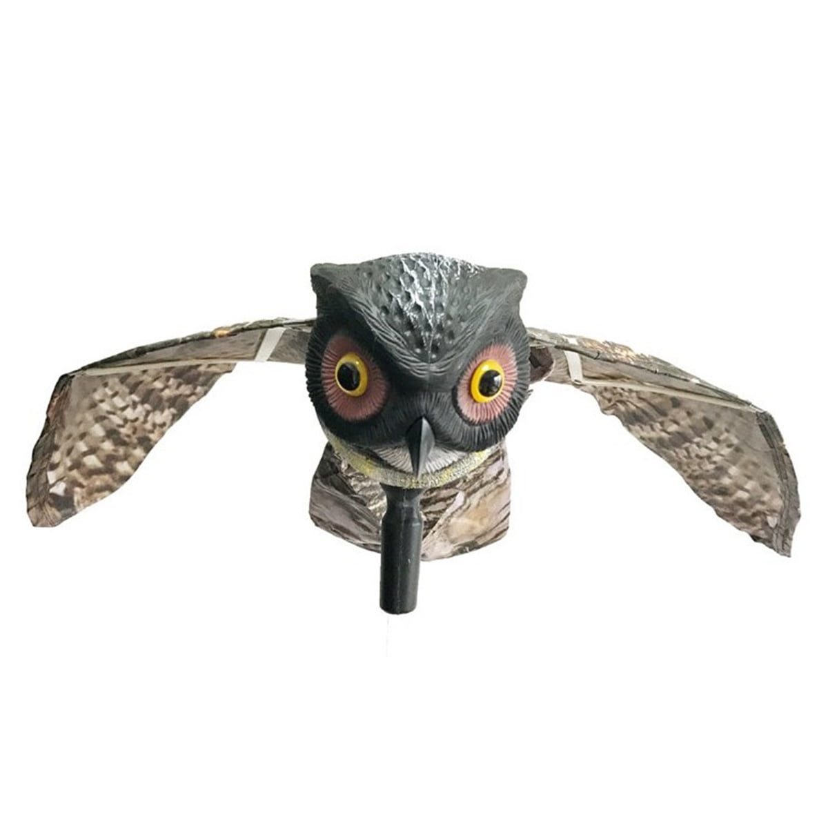 Owl Decor Bird Runner Insect Deterrent Movable Wings Scarecrow Orchard ...