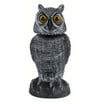 Falcon Decoy Bird Repellent Predator Flashy Reflective Eyes Owl Decoy ...