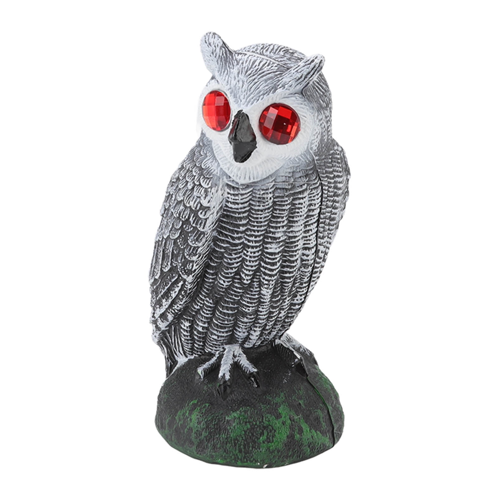 Owl Decoy,Plastic Owls to Scare Birds Away,Fake Keep Away,Garden ...