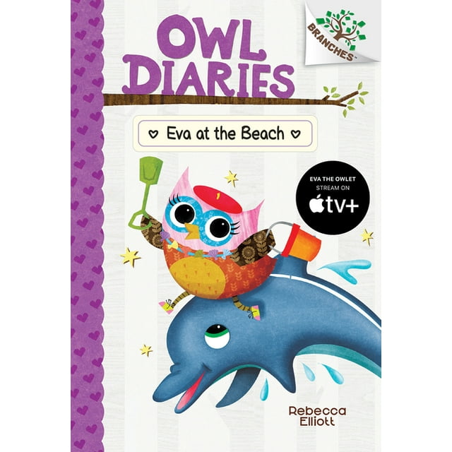 Owl Diaries: Eva at the Beach: A Branches Book (Owl Diaries #14): Volume 14 (Hardcover ...