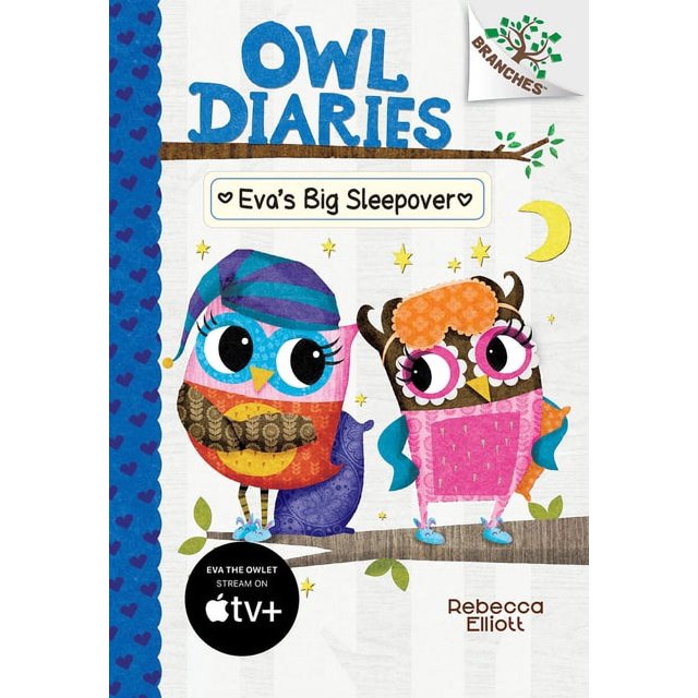 Owl Diaries: Eva's Big Sleepover: A Branches Book (Owl Diaries #9): Volume 9 (Hardcover ...