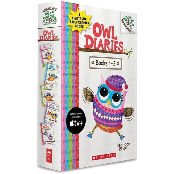 Scholastic Hardcover Series: Owl Diaries, Books 1-5: A Branches Box Set ...