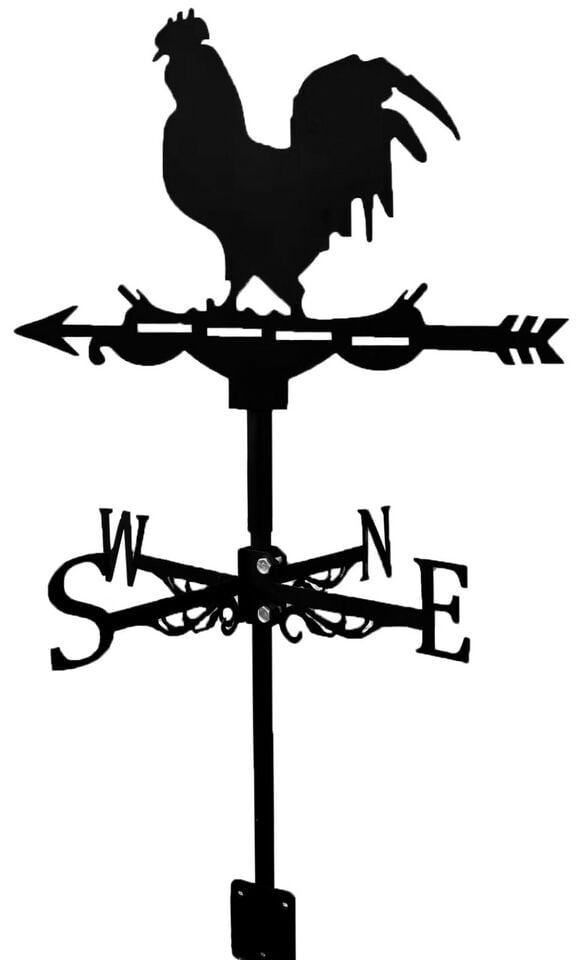 Owl/Eagle Weather Vane Stainless Steel Weather Vane Yard Barn Scene ...