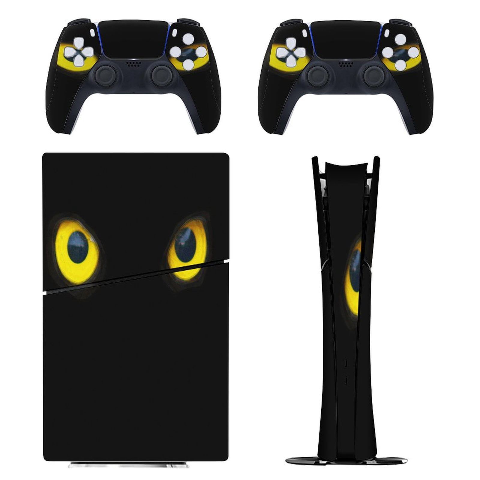 Owl Eyes PS5/PS5 Slim Digital Disc Skin Sticker For Console And ...