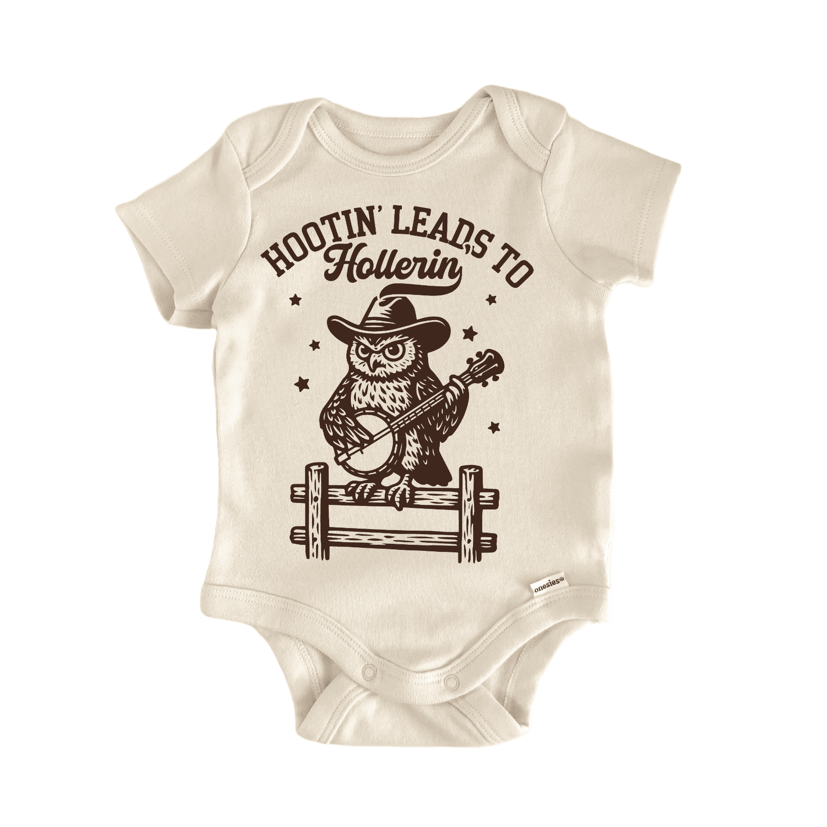 Owl Hootin Hollerin - Baby Bodysuit - Walmart.com