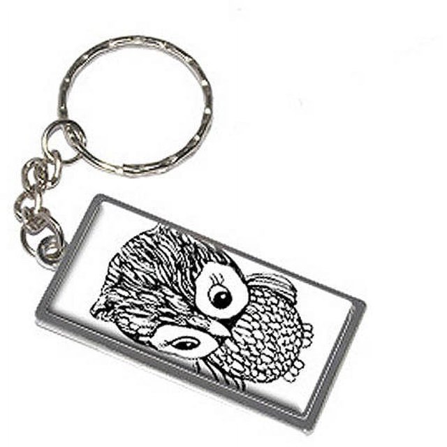 Owl Keychain Key Chain Ring - Walmart.com