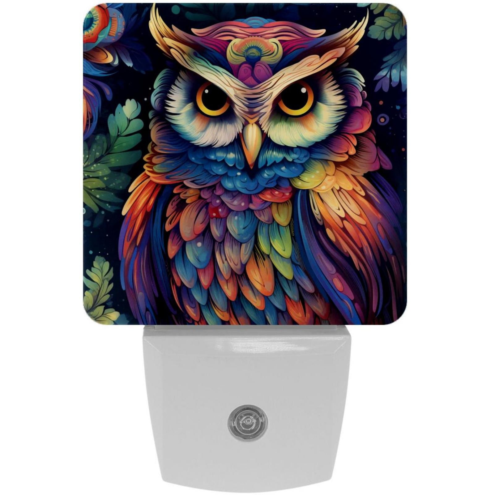 Owl LED Square Night Light - Compact and Energy Efficient Illumination ...