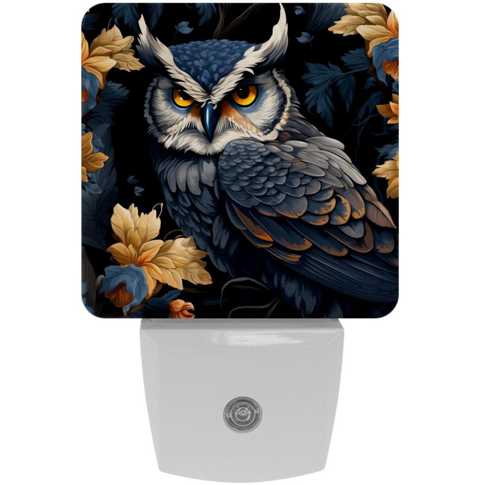 Owl LED Square Night Lights - Compact and Multifunctional Illumination ...