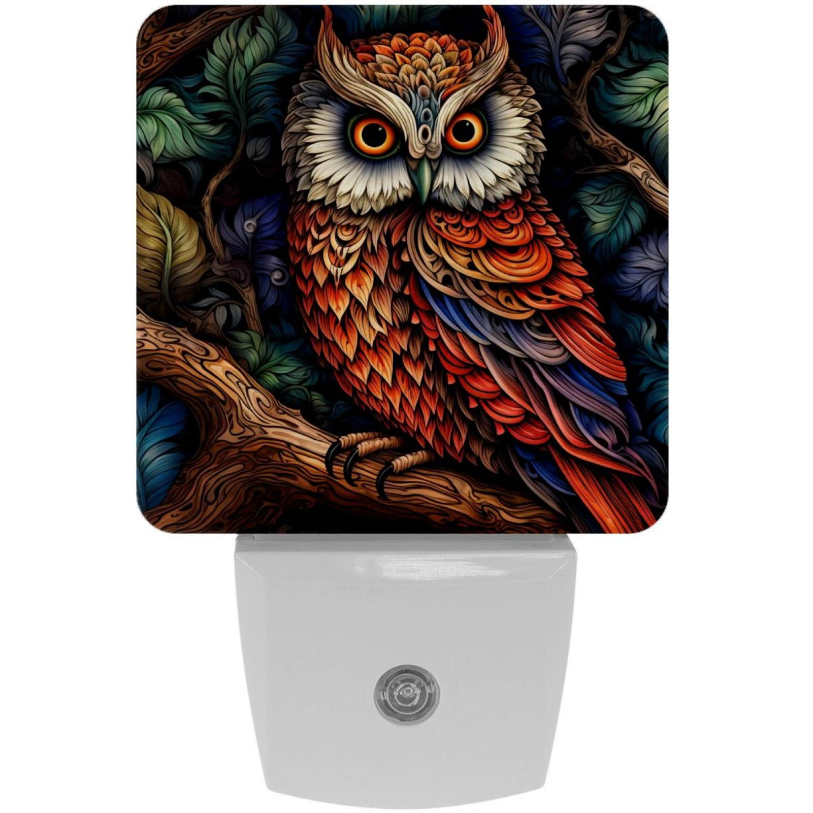 Owl LED Square Night Lights - Compact and Multifunctional Illumination ...