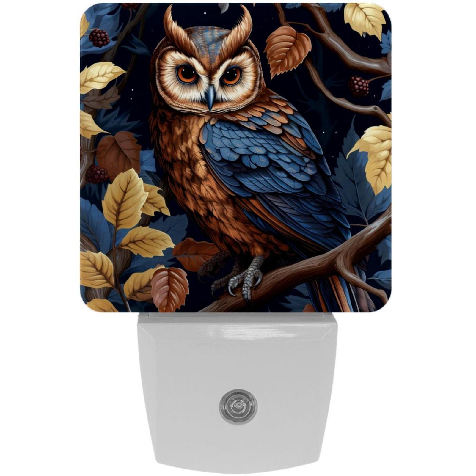Owl LED Square Night Lights - Elegant and Energy Efficient Lighting ...