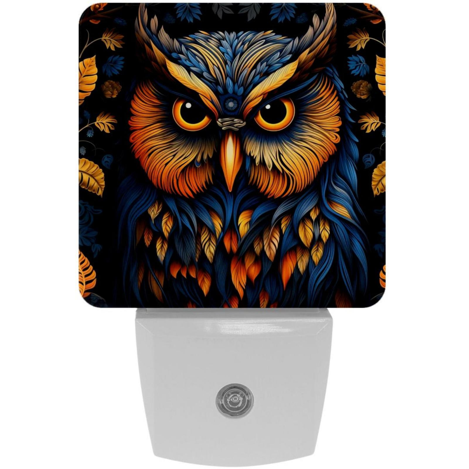 Owl LED Square Night Lights - Energy Efficient & Elegant Decorative ...