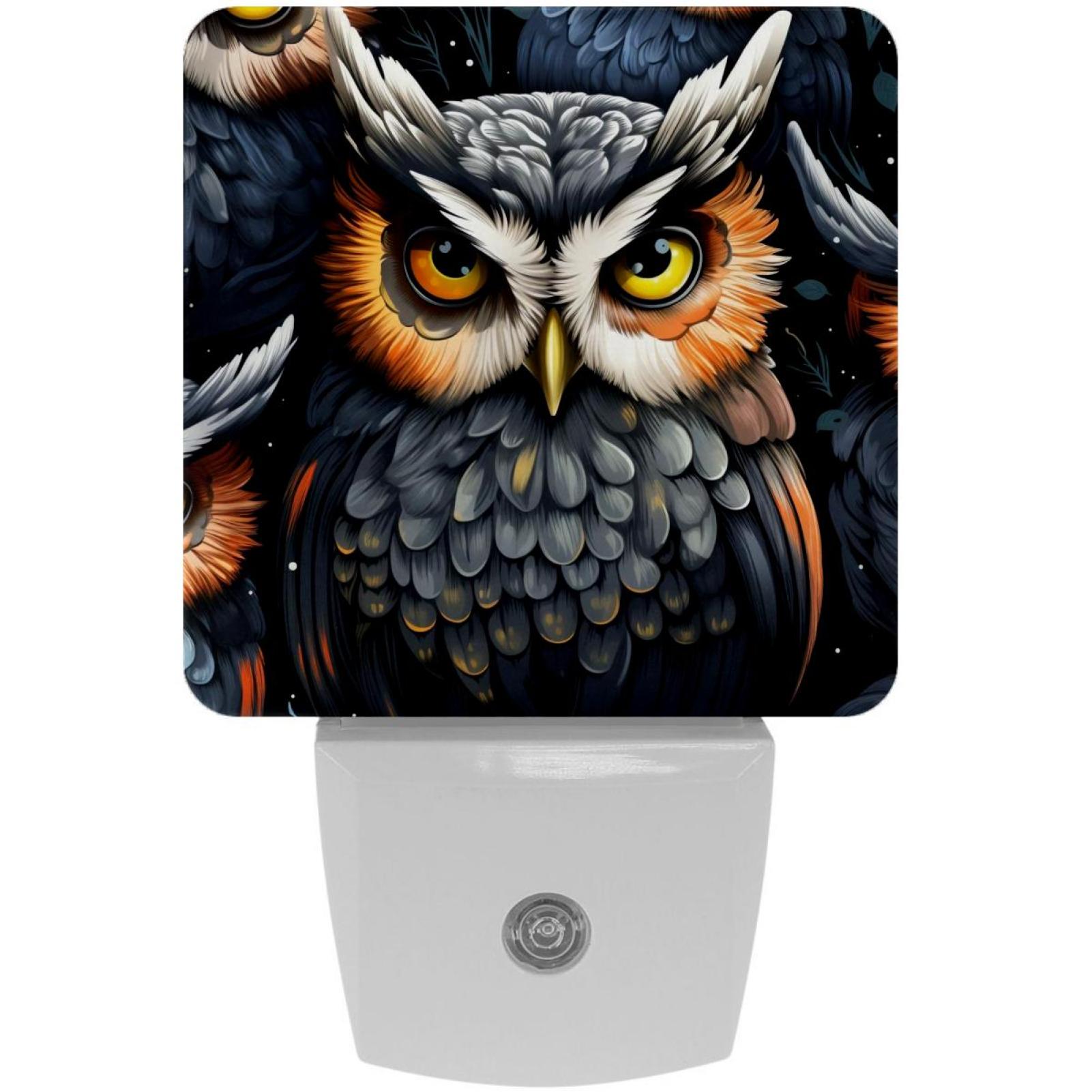 Owl LED Square Night Lights: Energy-Efficient and Stylish Illumination ...