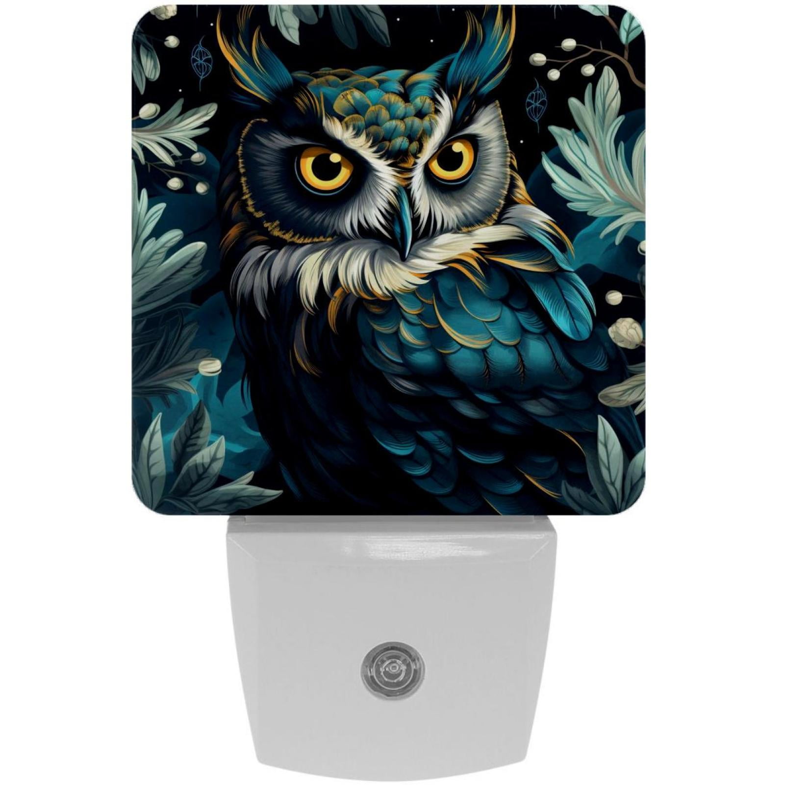 Owl LED Square Night Lights- Energy Efficient and Stylish Illumination ...