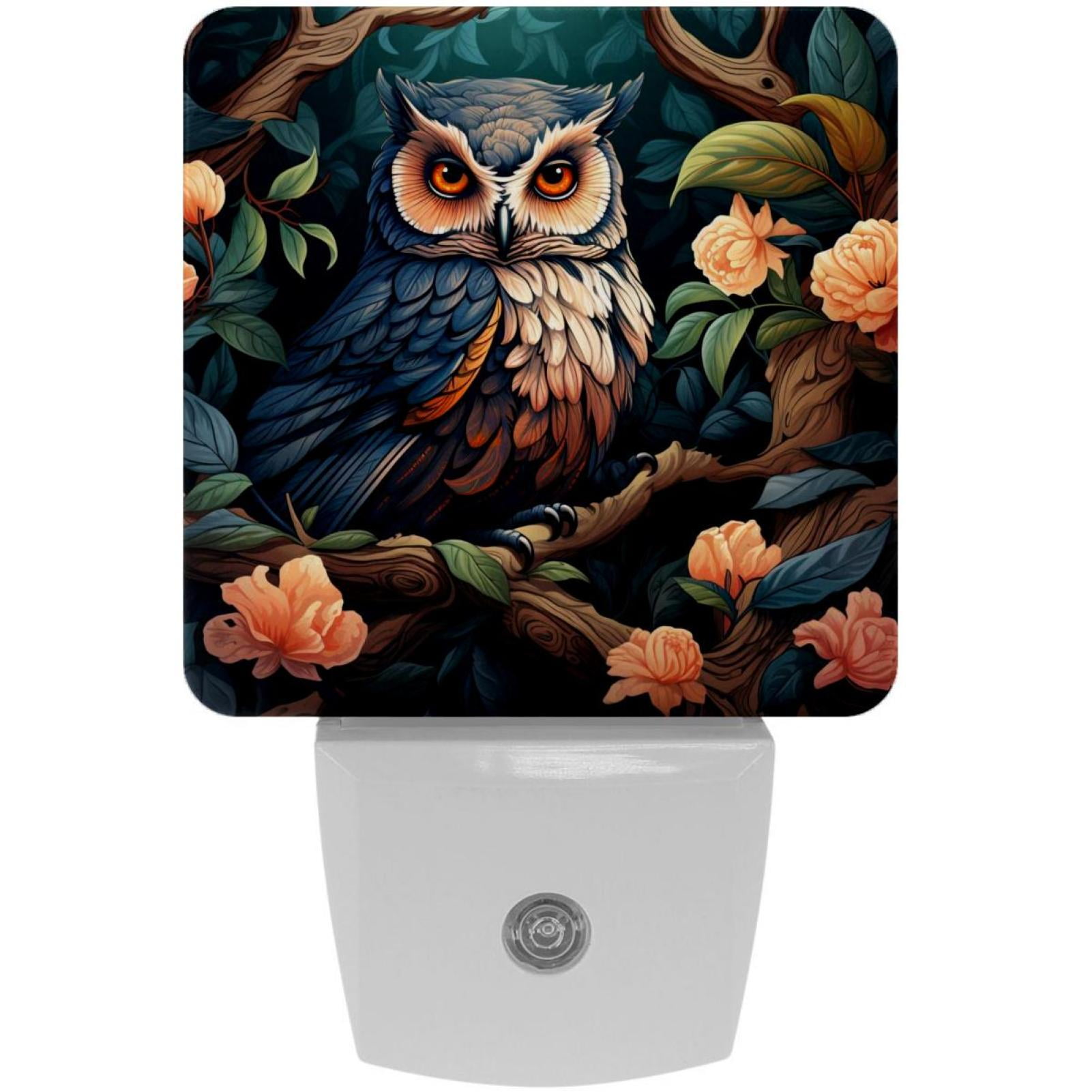 Owl LED Square Night Lights - Stylish and Convenient Illumination for ...