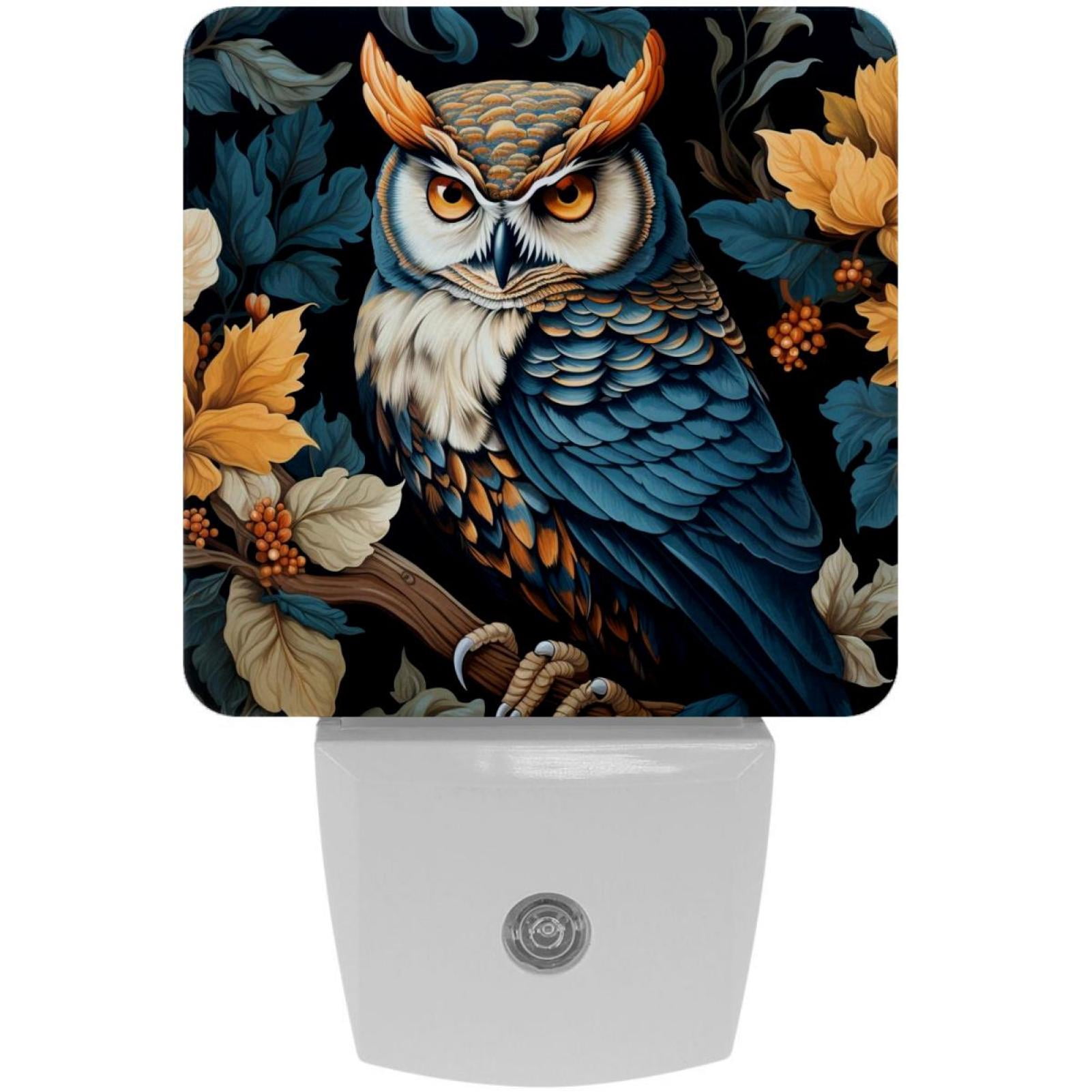 Owl LED Square Night Lights - Stylish and Energy-Efficient Lighting ...