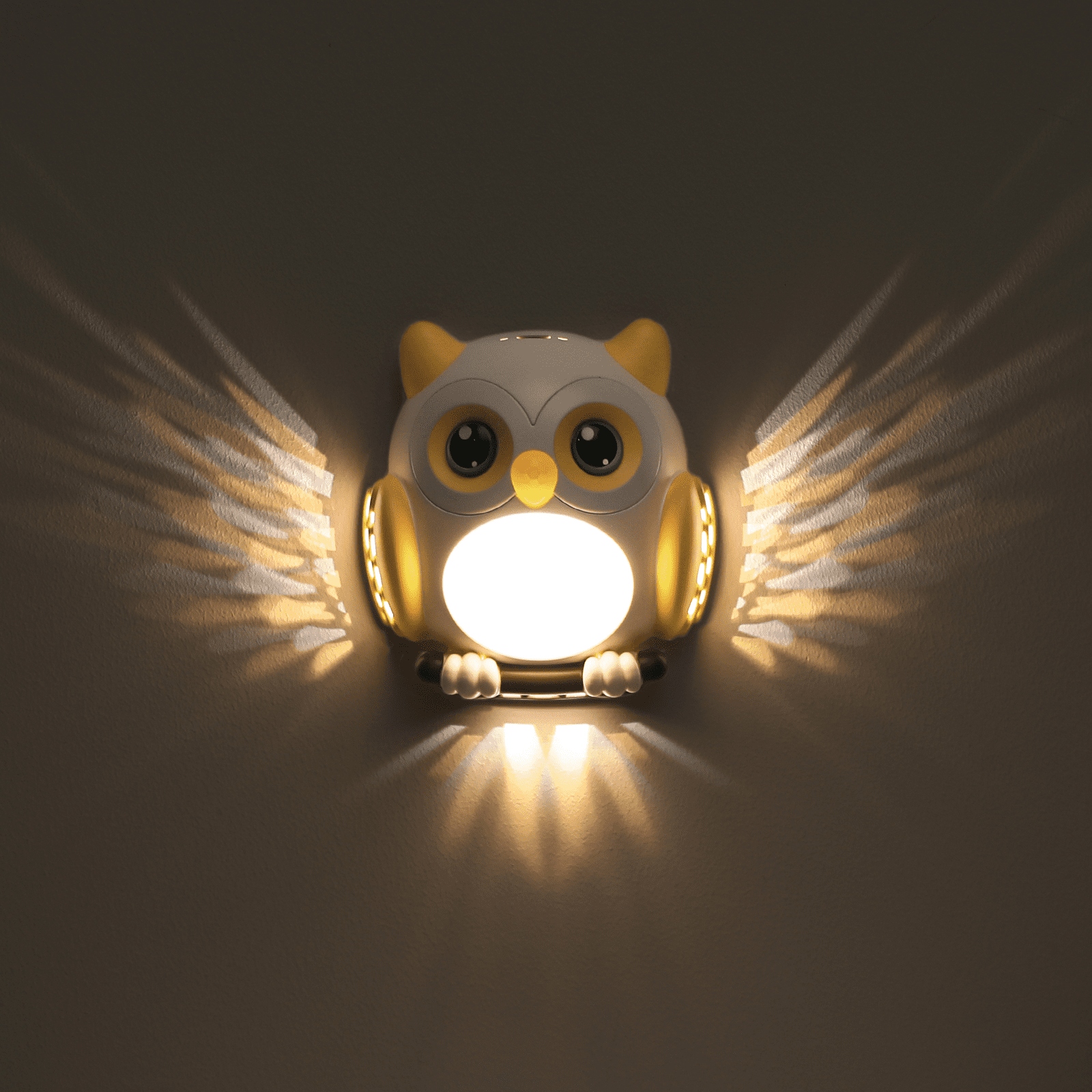 Owl Night Light with Flapping Wings - Motion Sensor LED, 3 Modes ...