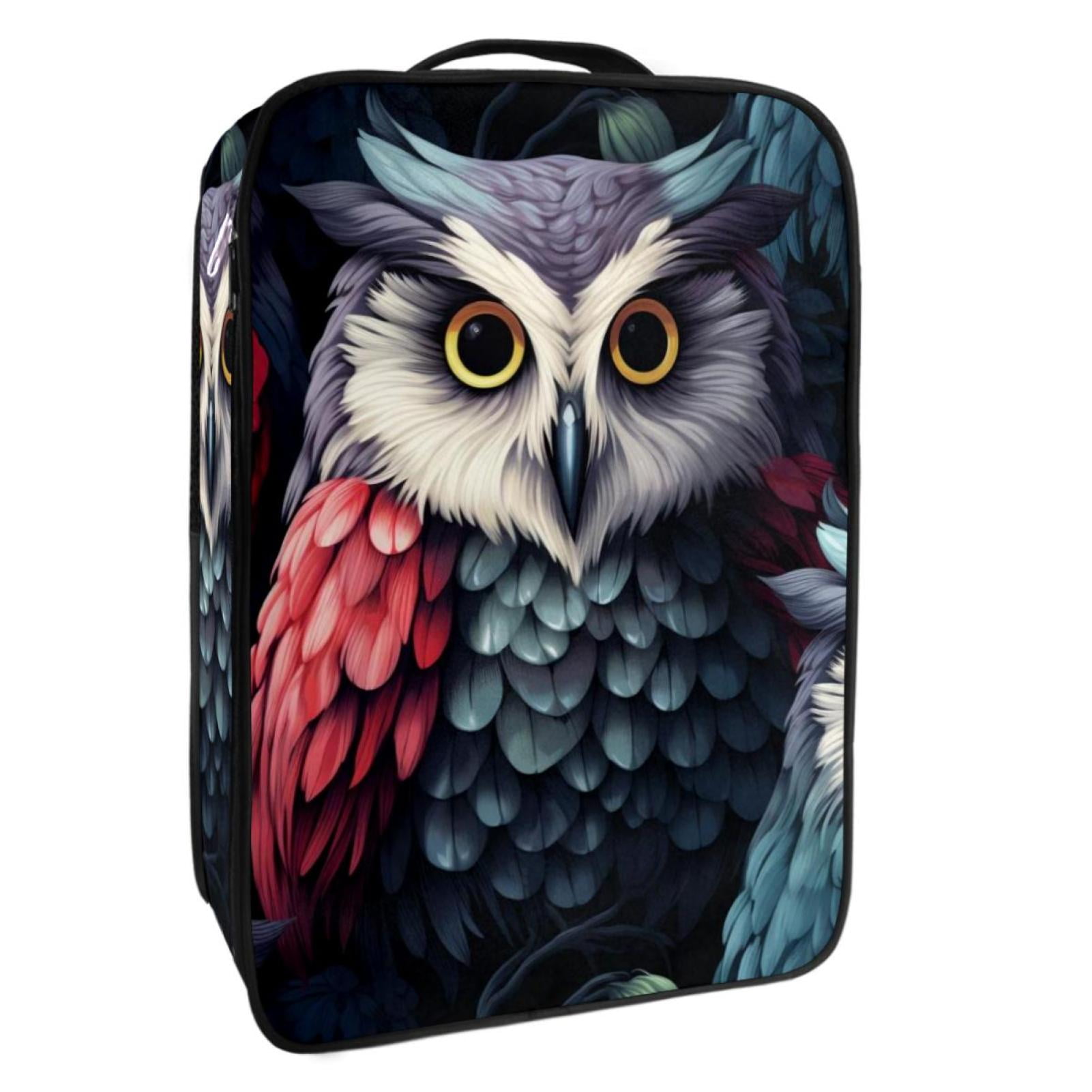 Owl Premium Polyester Shoe Rack Organizer - Convenient 23x31cm Shoe ...