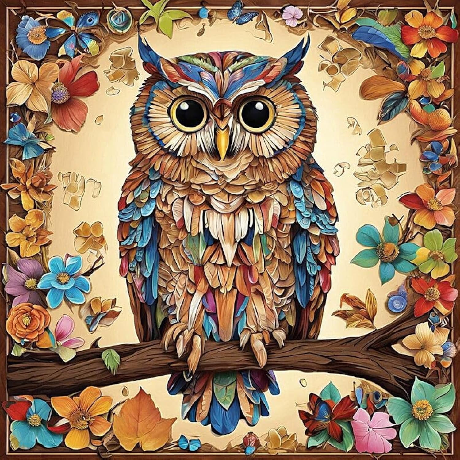 Owl Puzzle 300 Piece Jigsaw Puzzle for Adults Adult Large Educational ...