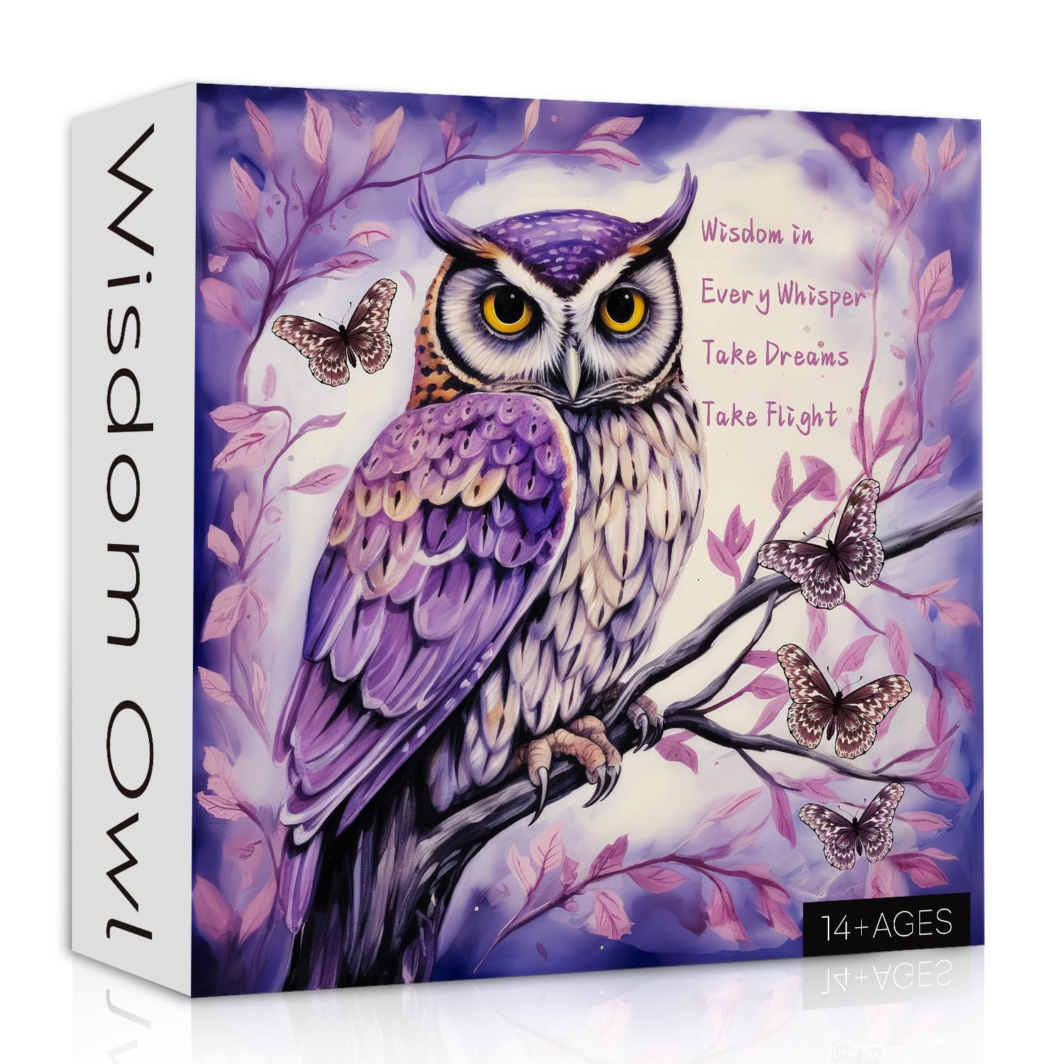 Owl Puzzles for Adults, OIF8 Bird Nature Art Jigsaw Puzzles 1000 Pieces ...