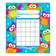 Smart Poly Chart, 13" x 19", B&W Polka Dots Incentive, w/Grommet ...