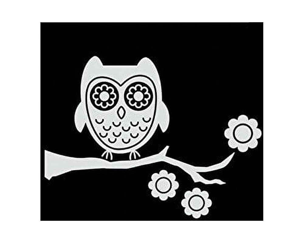Owl Sticker Decal Vinyl Car Truck Window Laptop Decorate College *A021 ...