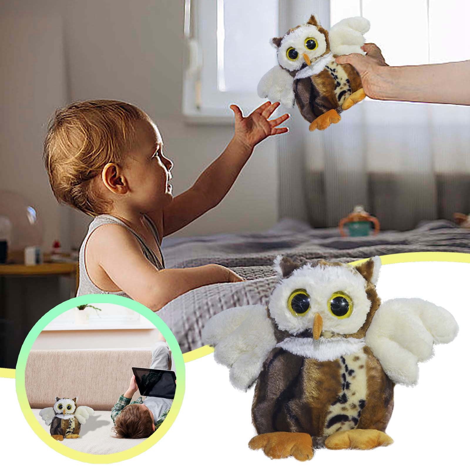 Owl Stuffed Animal Toy Cuddly Companion For Kids Adults And All Ages ...